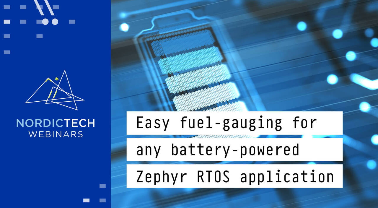 Easy fuel-gauging for any battery-powered Zephyr RTOS application, a ...