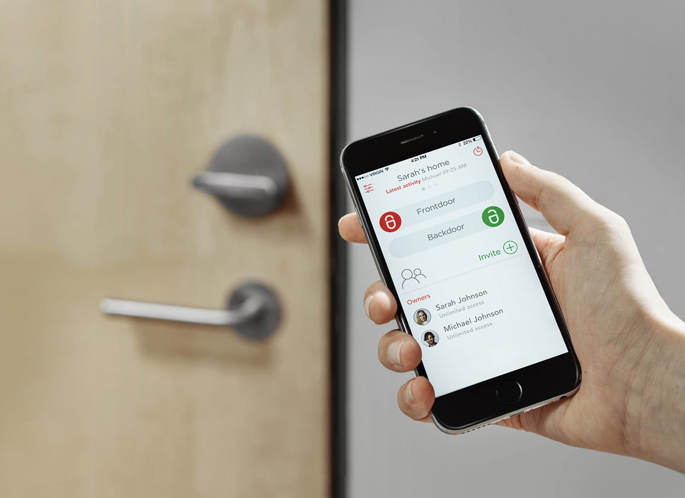Friday Lock replaces keys by enabling user to unlock doors using a ...