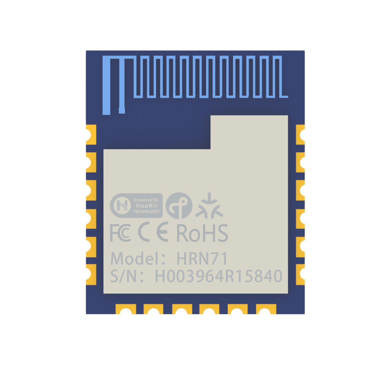 Matter 1.3 certified smart smoke and carbon monoxide detector module ...