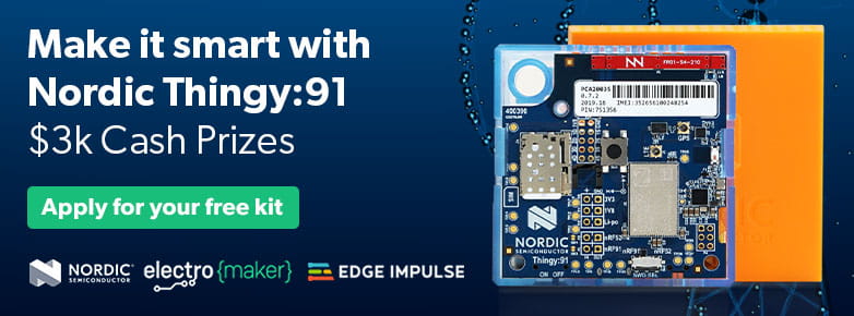 Make it smart with Nordic Thingy:91 Design Contest - nordicsemi.com