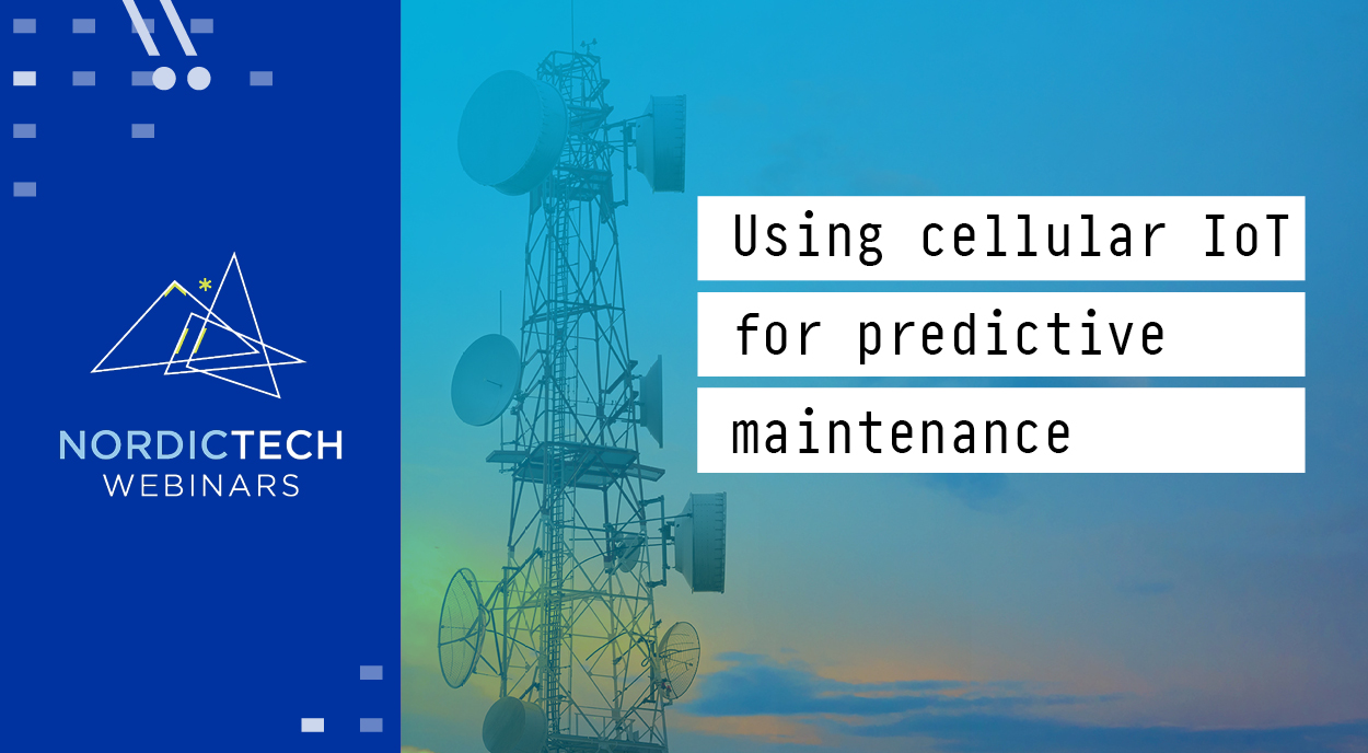Using cellular IoT for predictive maintenance - nordicsemi.com