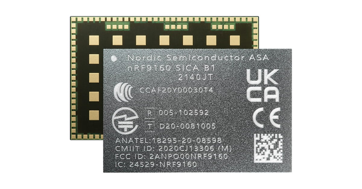 nRF9160 - Nordic Semiconductor - nordicsemi.com