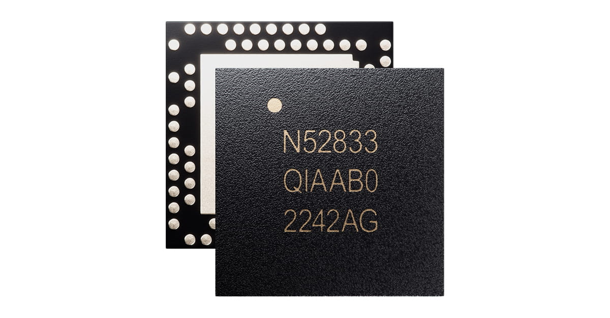 nRF52833 - Advanced Bluetooth multiprotocol SoC - nordicsemi.com